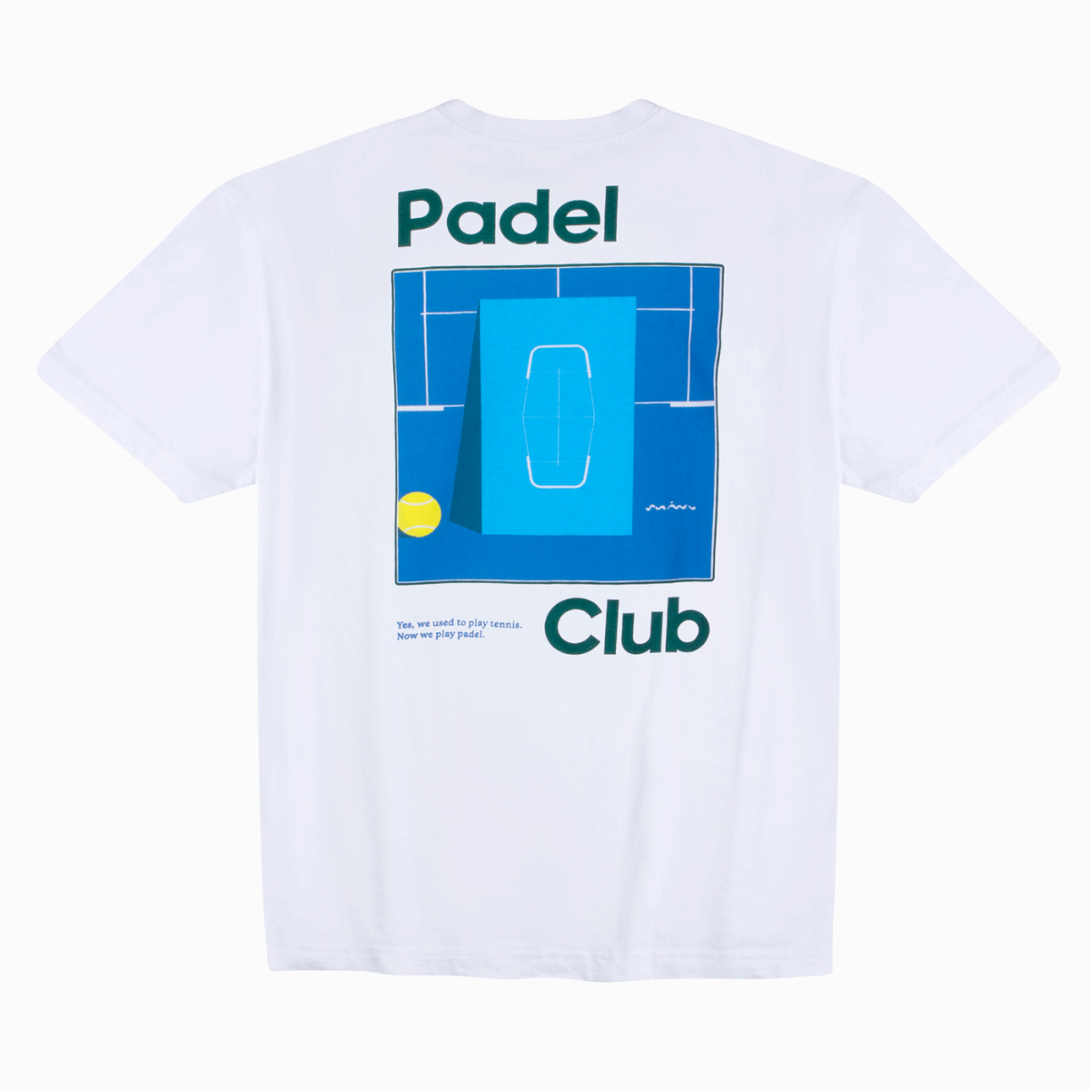 Loose White Tee | Padel Club